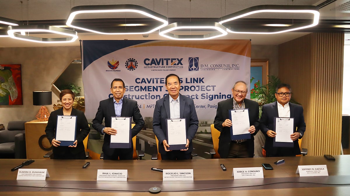 Cavitex, DMCI ink P3-B C5 link deal