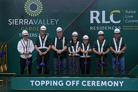 RLC Residences tops off Sierra Valley Gardens
