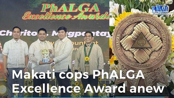 Makati bags PhALGA Excellence Award