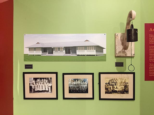 Reconstructed Gabaldon school building now a museum