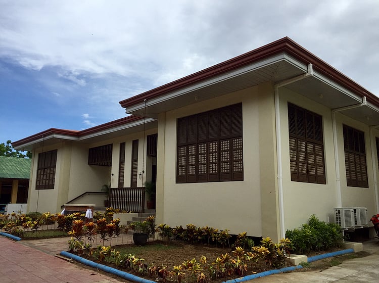 Reconstructed Gabaldon school building now a museum