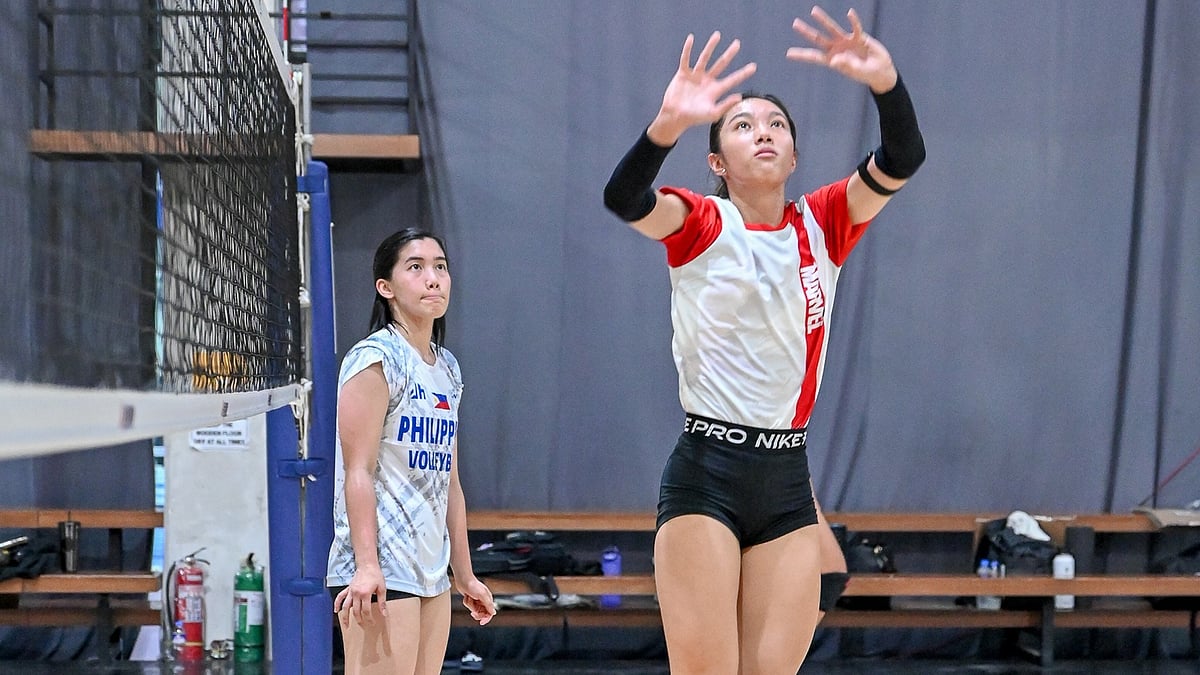 Coronel realizes volleyball dream