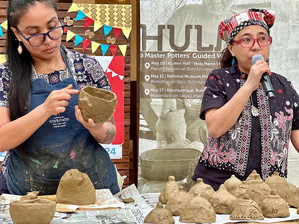 Workshop aims to revitalize Bohol’s salt pot making tradition