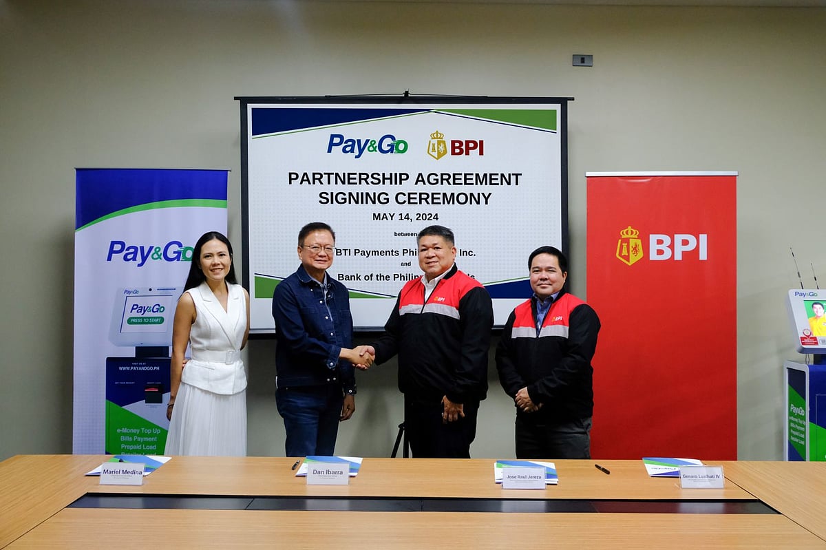 BPI, Pay&Go tie up serving more Filipinos
