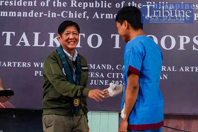 PBBM visits Western Command