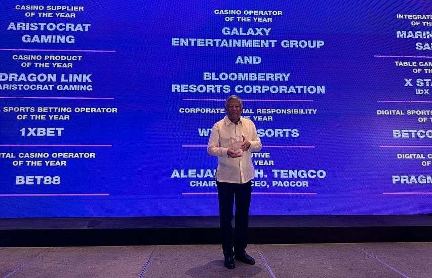 PAGCOR chief named 'Executive of the Year' at Global Gaming Awards