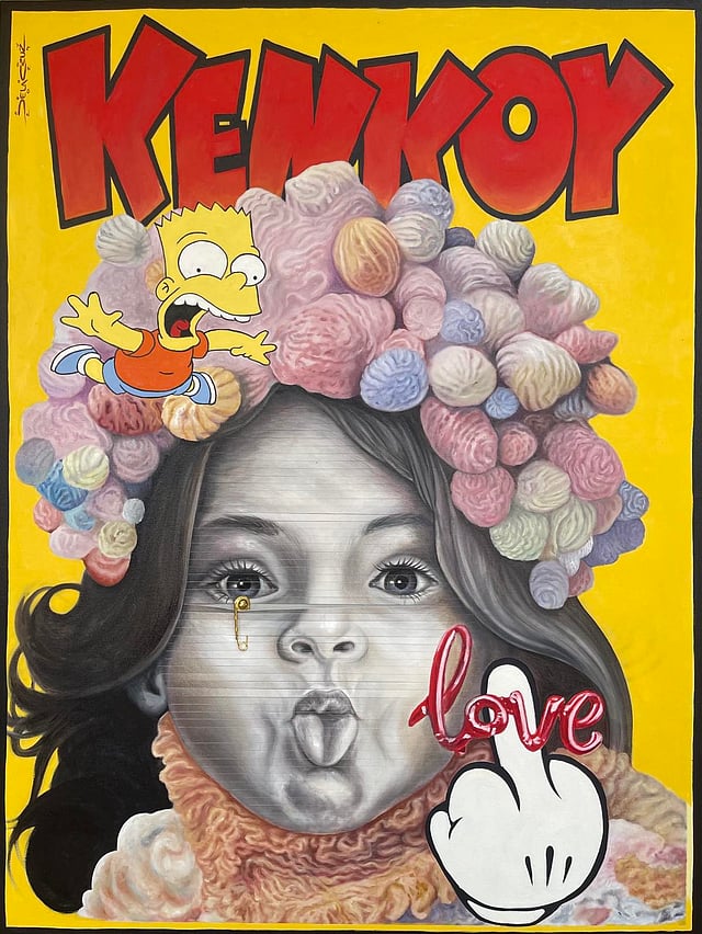 Drawing from childhood memories of komiks and Muntinlupa