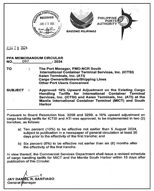 PPA Memorandum Circular No. 007-2024