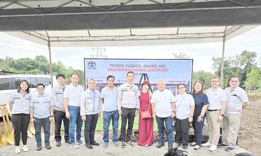 Toyota breaks ground in Tugbok, Davao