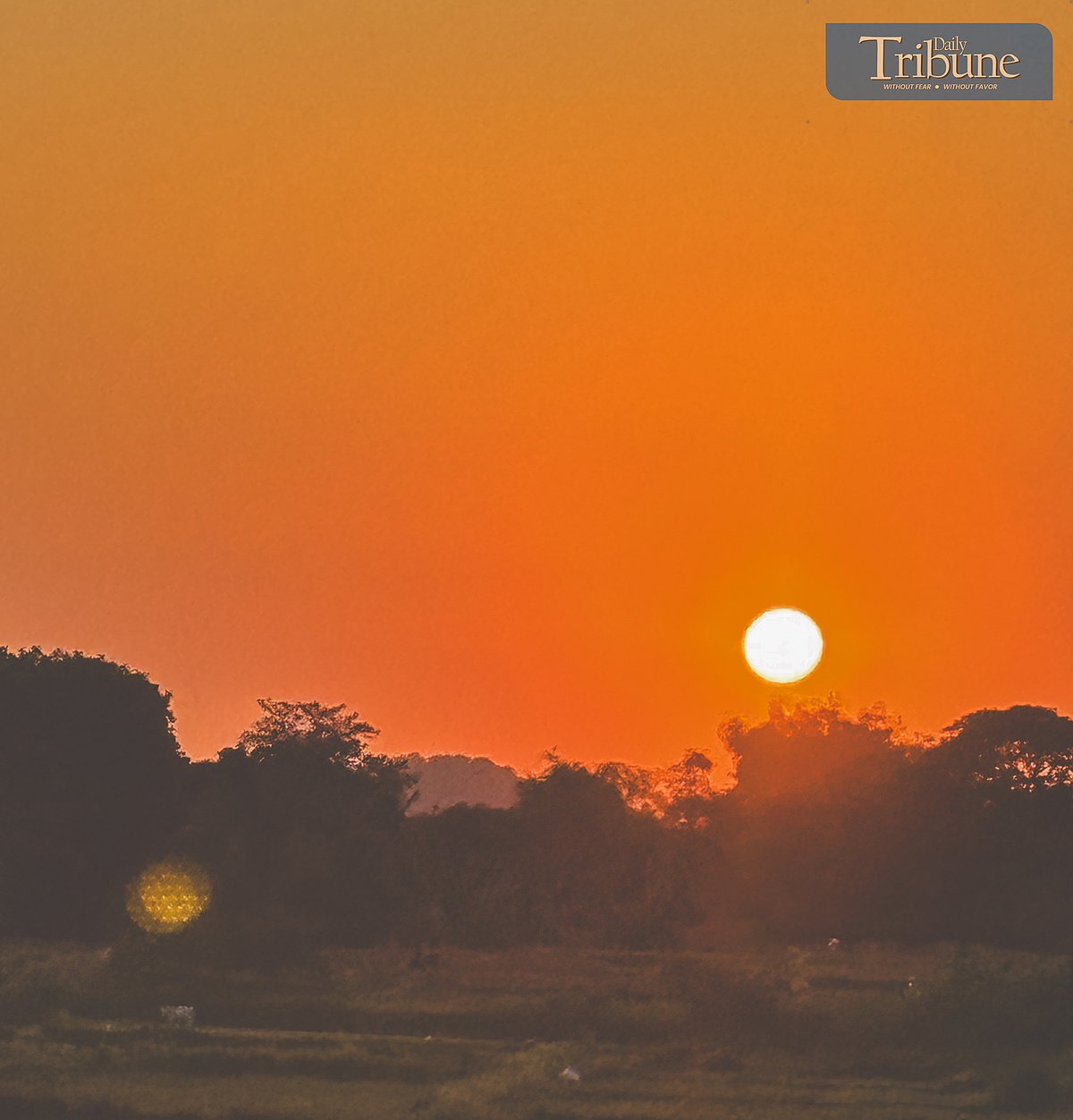 Sunset's enthralling beauty