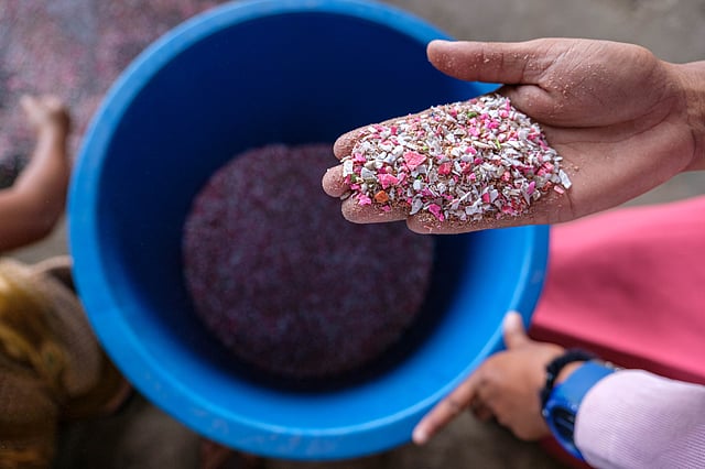 Upcycling plastic waste to various products