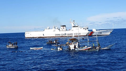 Chinese vessels offer help as PCG rescues fishermen