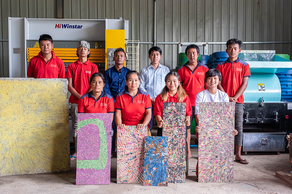 Upcycling plastic waste to various products