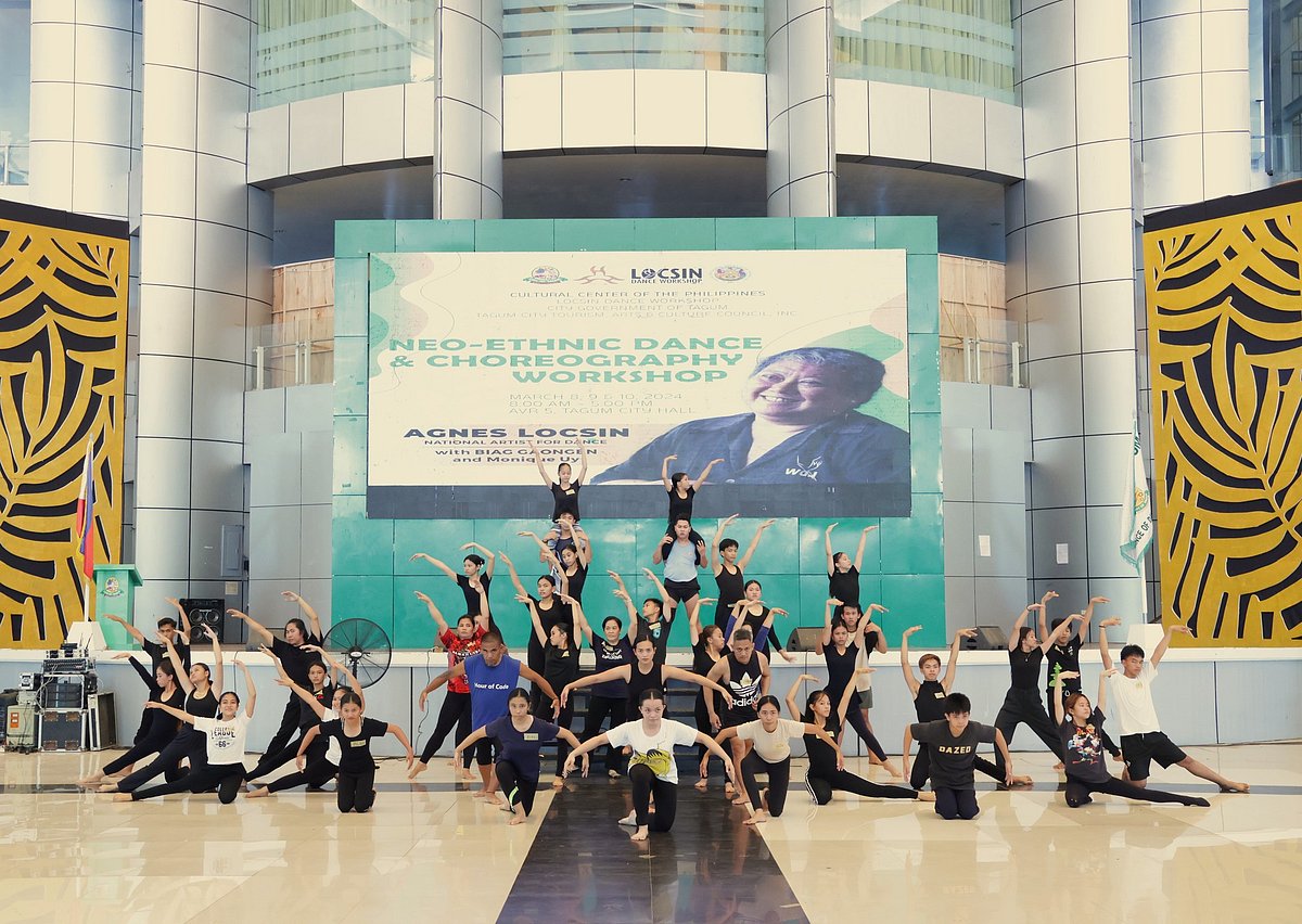 CCP and National Artist Agnes Locsin promote the Neo-Ethnic dance style