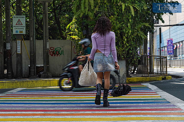Rainbow crosswalk in Manila honors Pride Month