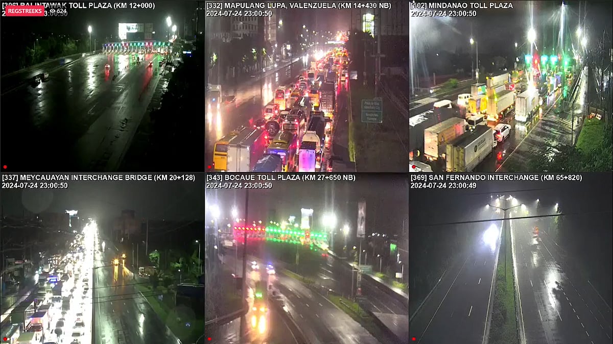 Flooding closes parts of NLEX, thousands stranded
