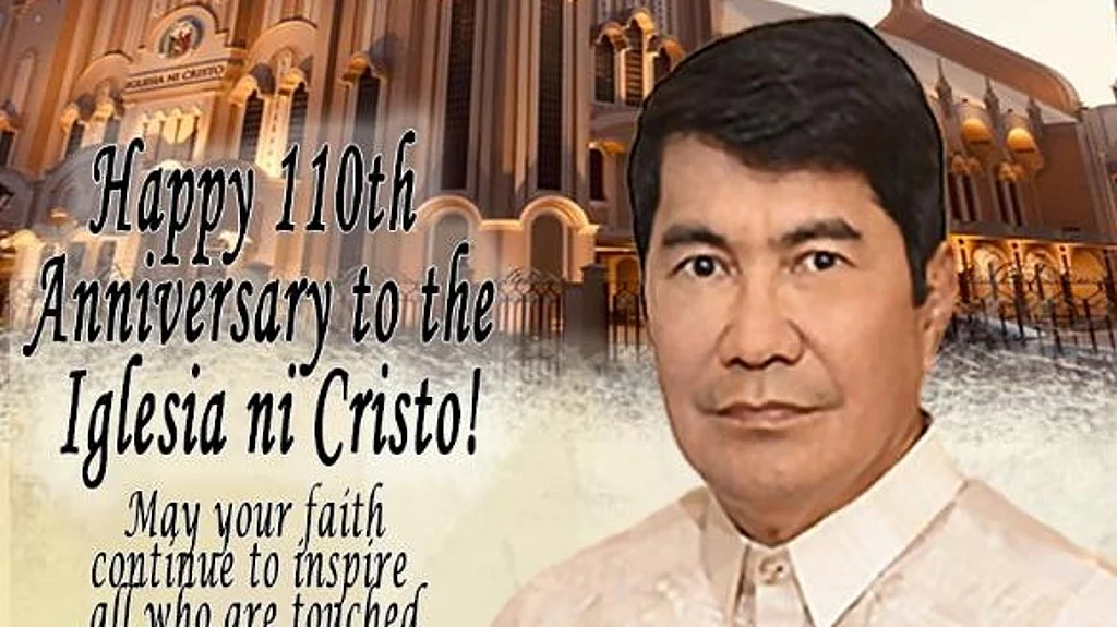 Rep. Erwin Tulfo - Happy 110th Anniversary to the Iglesia ni Cristo Rep. Erwin Tulfo - Happy 110th Anniversary to the Iglesia ni Cristo