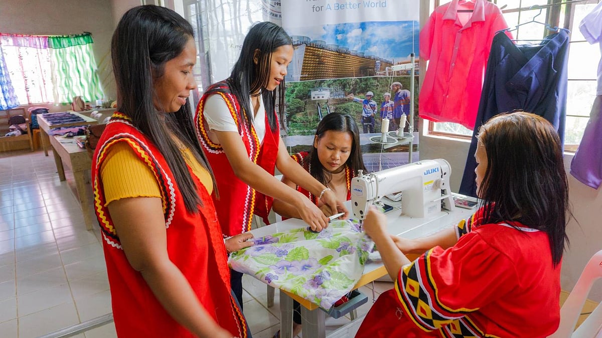 Women IPs receive sewing training program