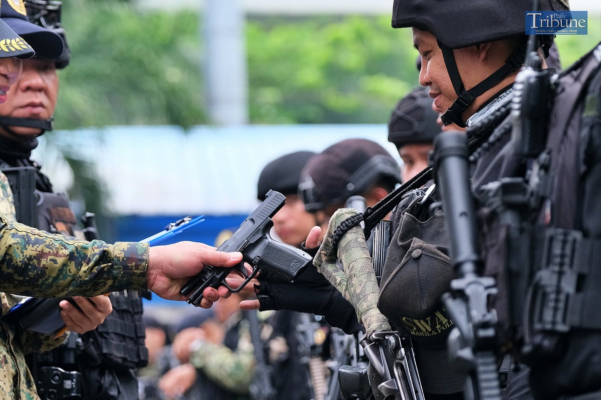 MPD COMMANDER CHECKS FORCE READINESS