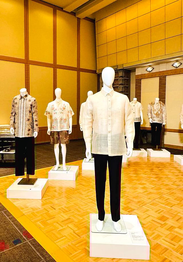 The barong Tagalog takes Tokyo