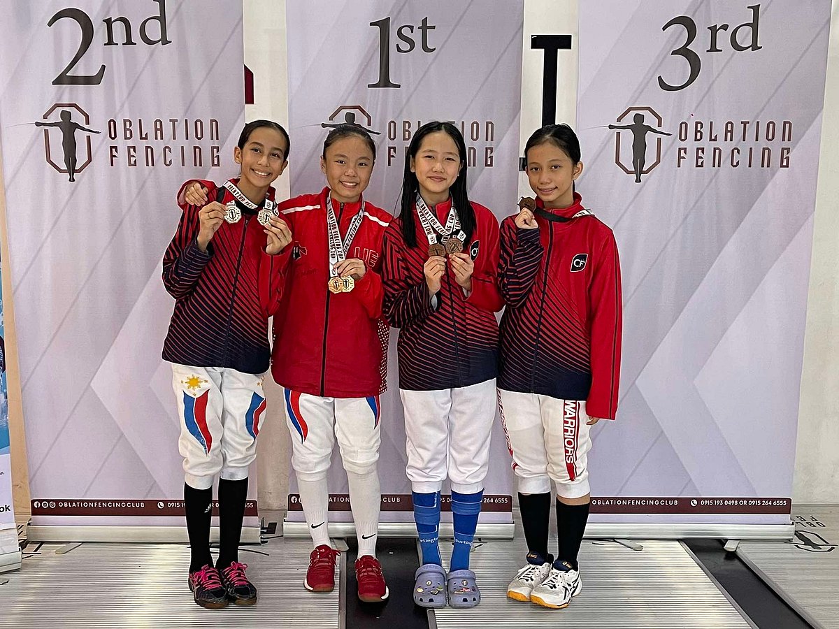 UE stars shine in Oblation fencing