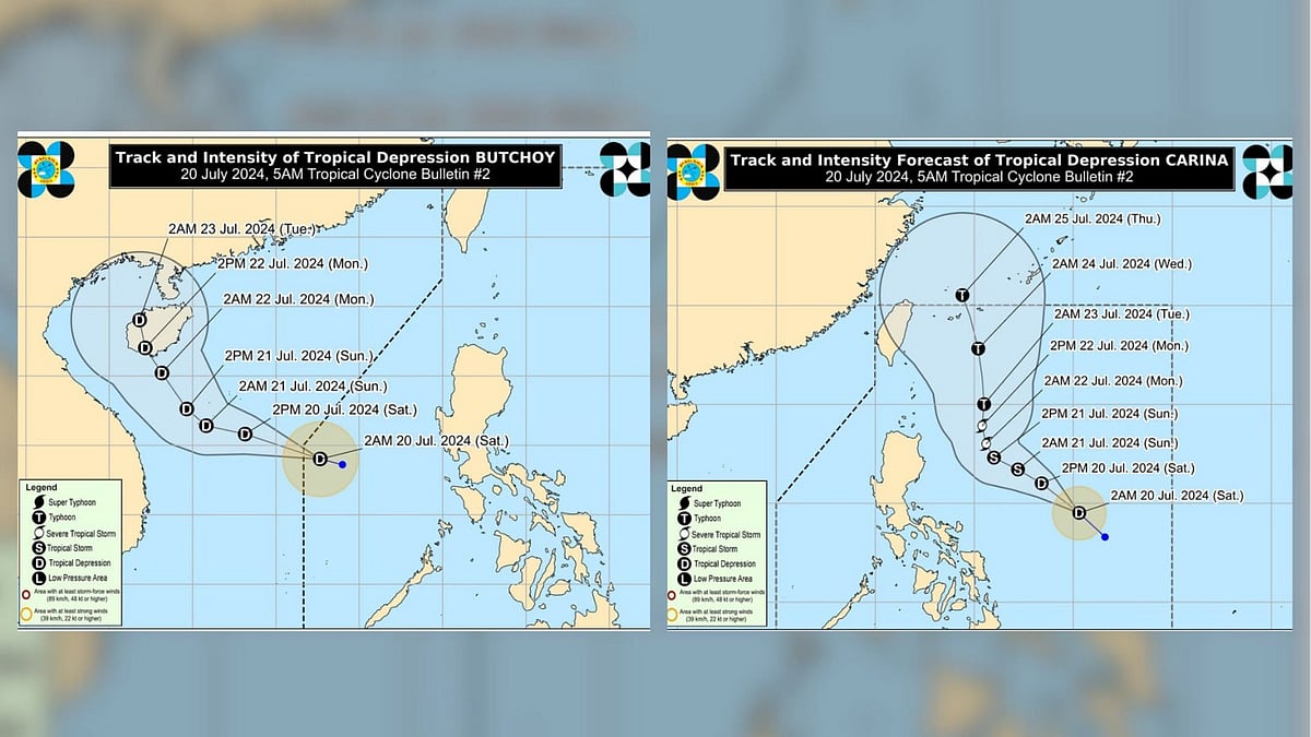 PAGASA: 'Butchoy' and 'Carina' Unlikely to Heavily Affect PHL