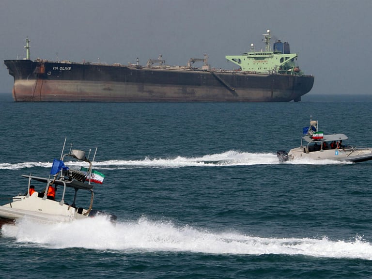 Iran seizes tanker, dozen foreign crew
