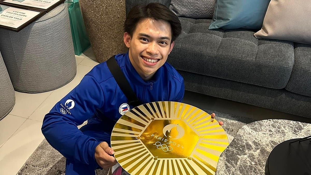 CALOY COMES HOME: Yulo eyes quiet life after life-changing victory