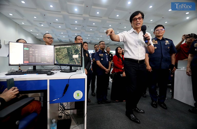 DILG, PNP test emergency call services