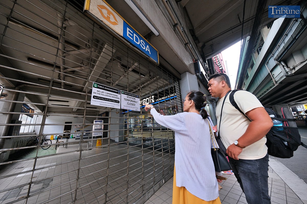 LRT-1 suspends operations