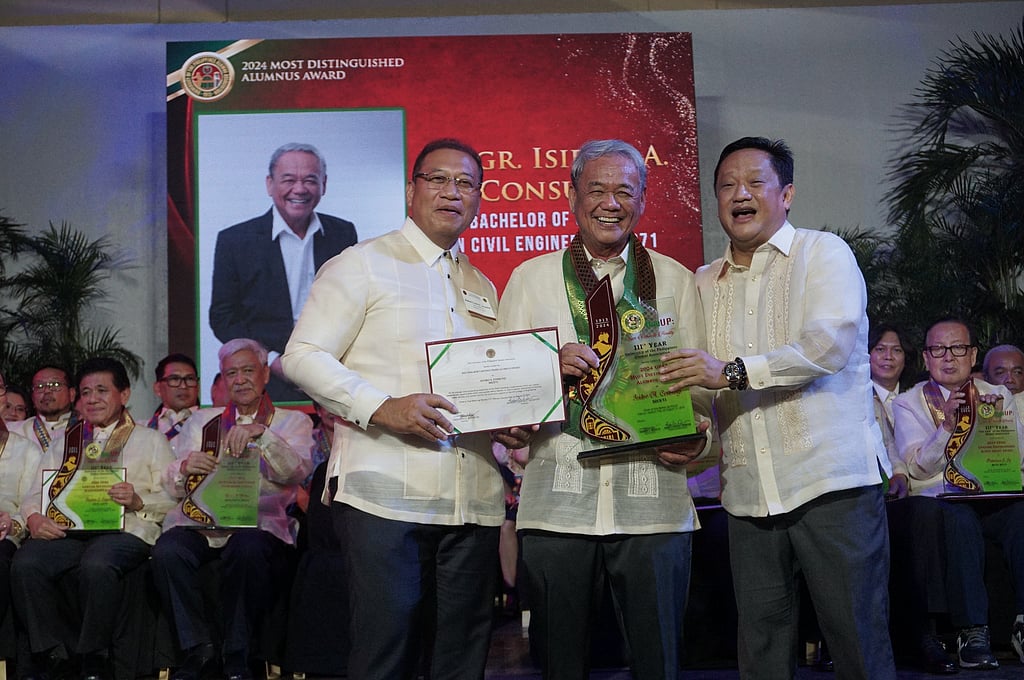 Consunji feted as 2024 Most Distinguished UP Alumnus
