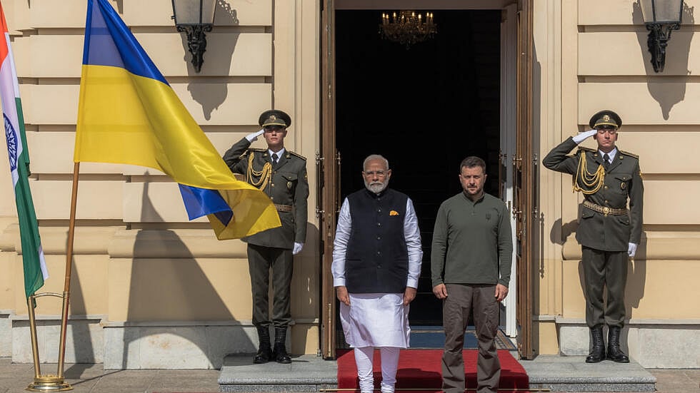 Indian PM Modi visits Ukraine