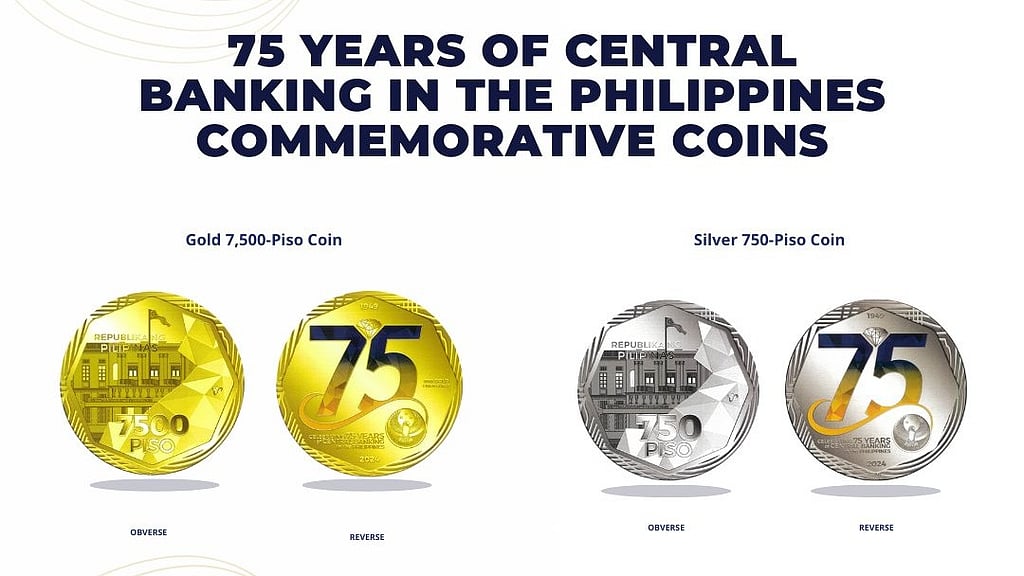 BSP presents Marcos with commemorative coins in celebration of 75th ...