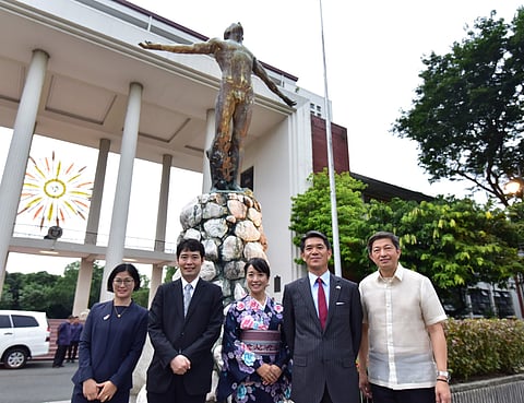 Amb. ENDO Kazuya visits UP Diliman