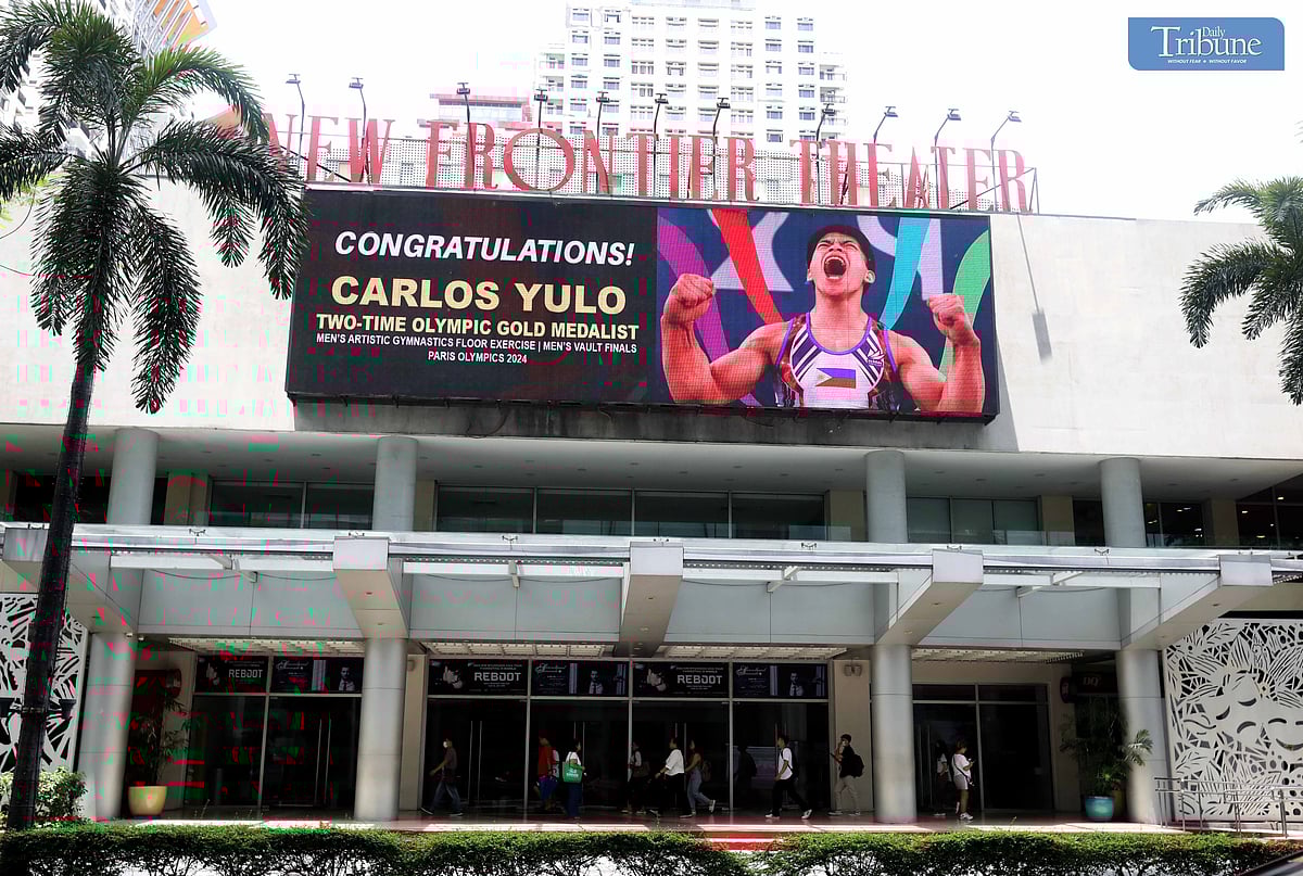 NEW FRONTIER DISPLAYS YULO CONGRATULATION