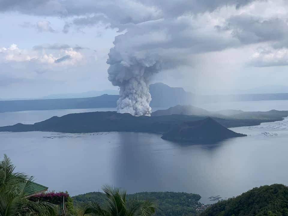 Taal Volcano Eruption Taal Volcano Eruption Update; New Eruption