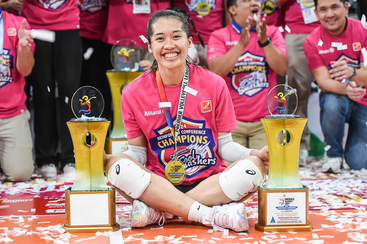 Bernadeth Pons named Reinforced Conference MVP