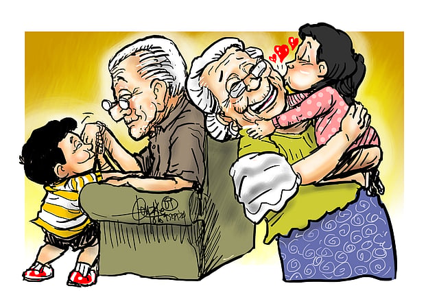 A toast to grandparents