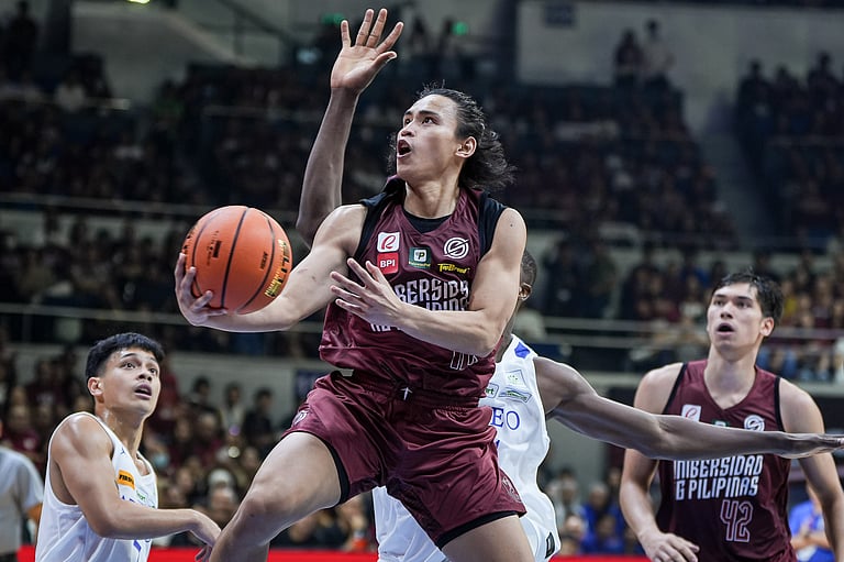 JD Cagulangan Credits Strong Group for UAAP MVP Performance