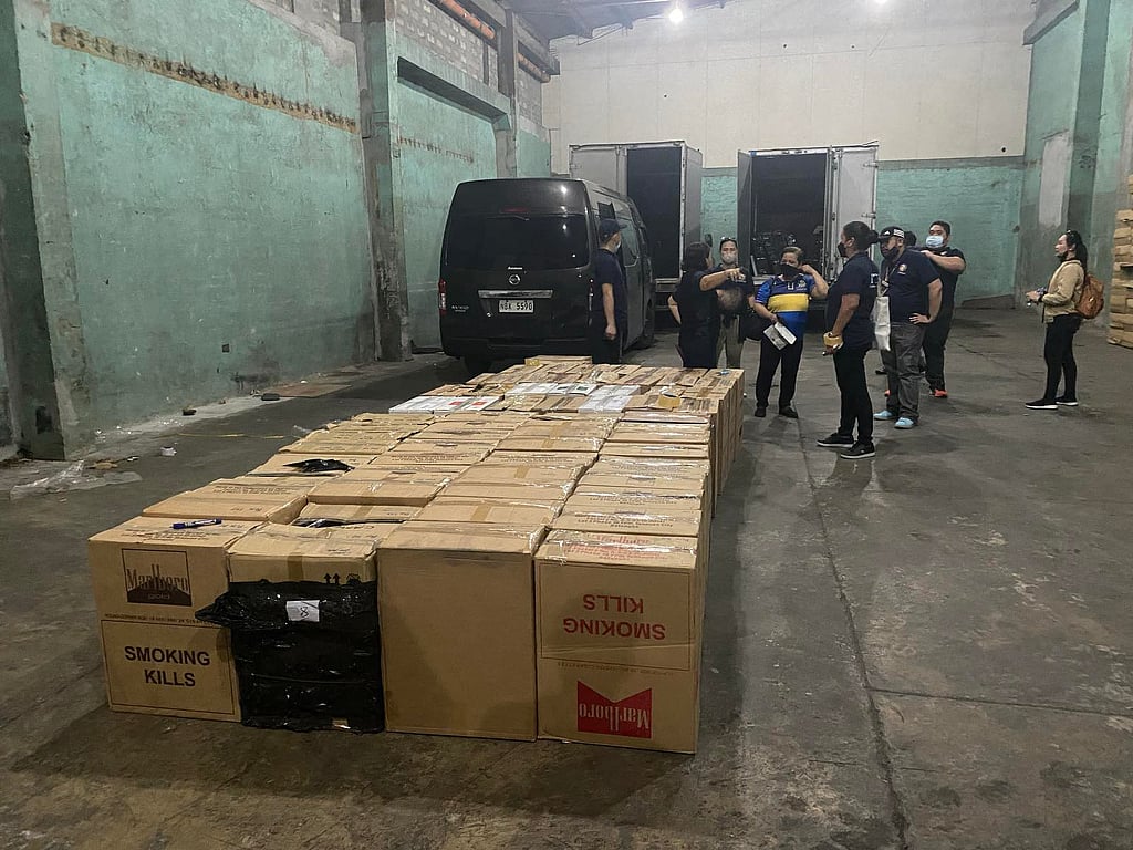 BoC seizes P143M worth of smuggled cigarettes