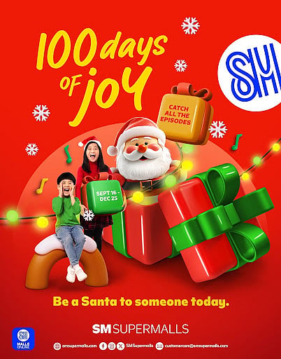 SM Supermalls kicks off '100 Days of Christmas' countdown