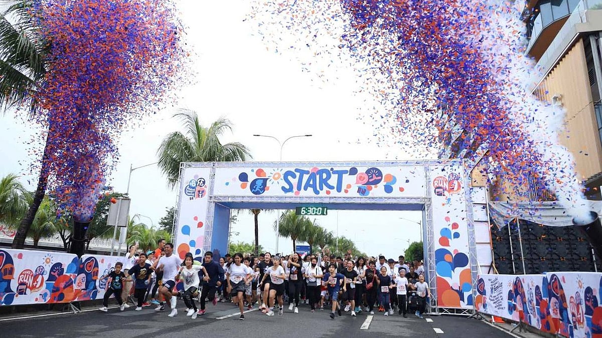 DSWD joins family fun run