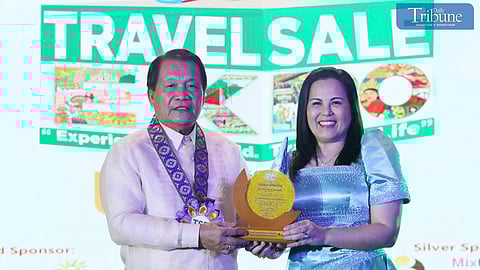 Aklan Mayor Floribal Bautista honored at Travel Sale Expo 2024