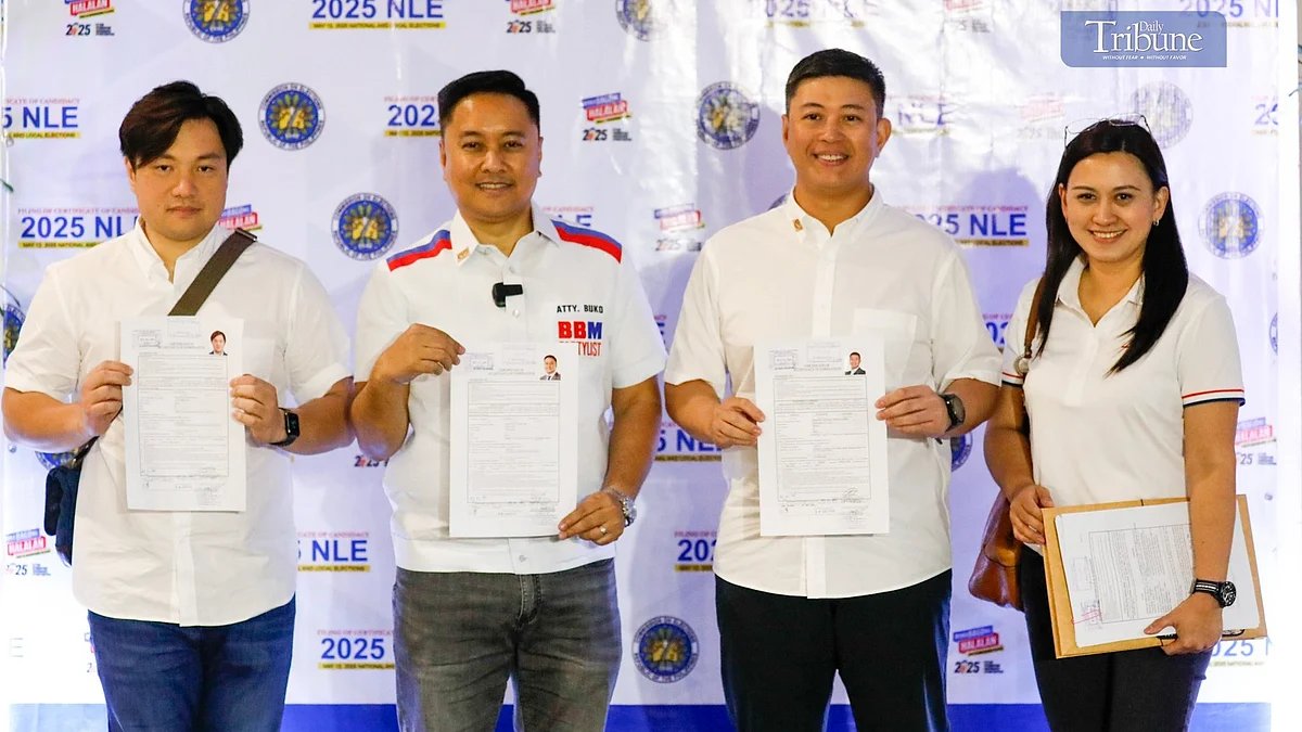 BBM Partylist Rep Atty. Buko Dela Cruz files CONA in Manila BBM Partylist Rep Atty. Buko Dela Cruz files CONA in Manila