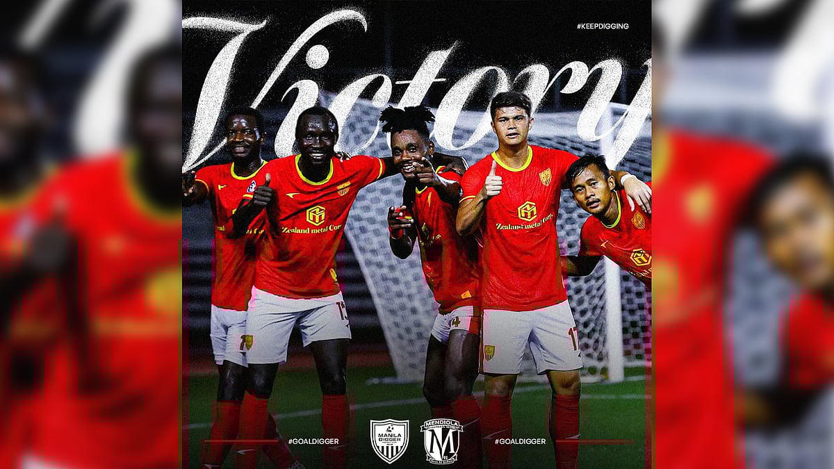 Diggers bury Mendiola, 4-0