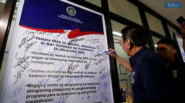 LIVE updates - COC filing, 2025 elections Day 5