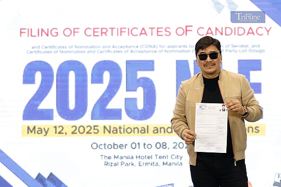 Ben Tulfo Files Certificate of Candidacy for 2024 Elections