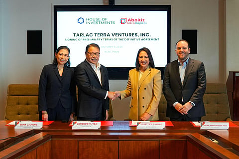 Aboitiz InfraCapital, House of Investments eye TARI Estate expansion