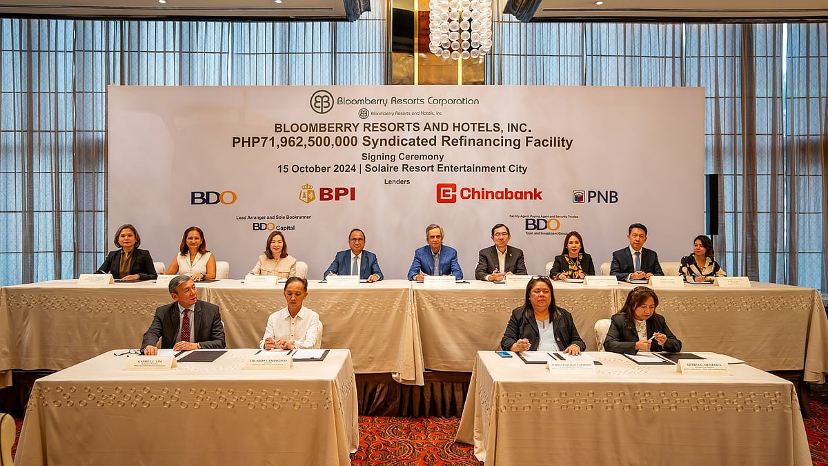 Bloomberry secures P72.0 billion refinancing deal to boost financial ...