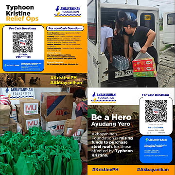 List of donation drives for victims of #KristinePH